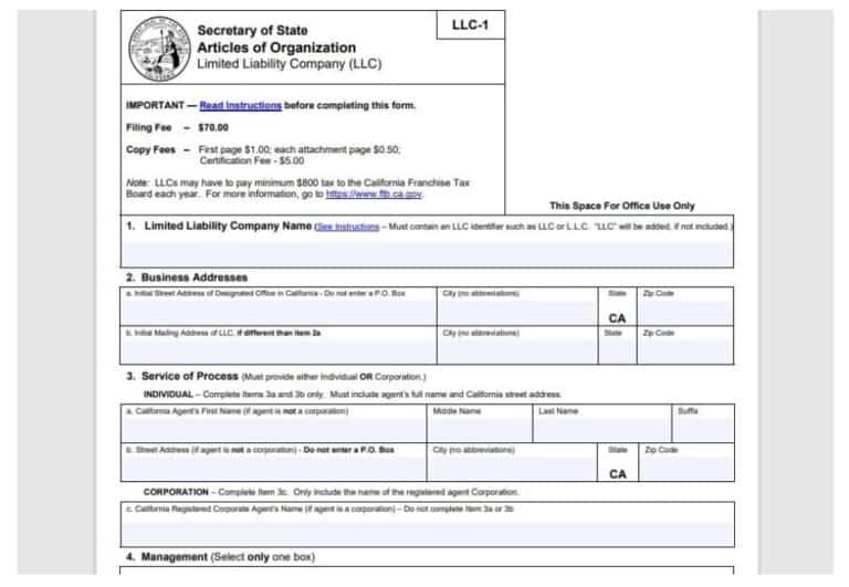How to Start an LLC in California in 2022 - Step By Step Business
