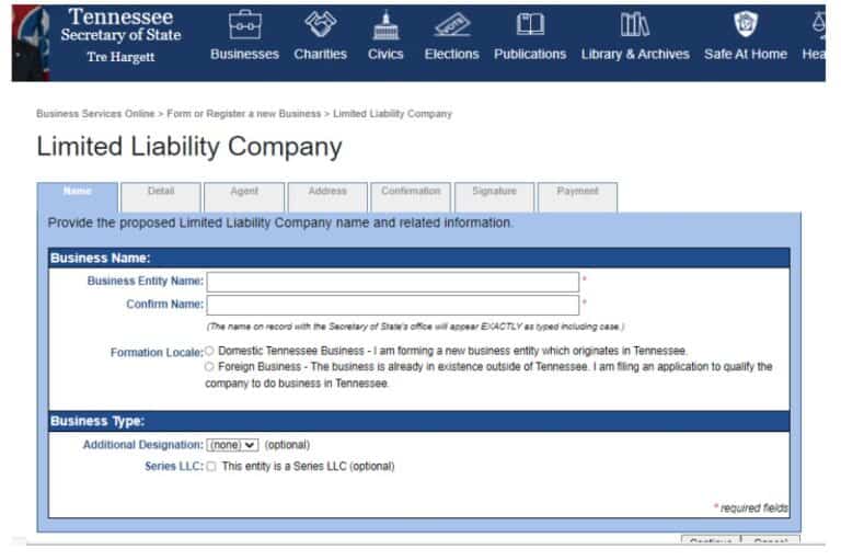 How to Start an LLC in Tennessee - Step By Step Business