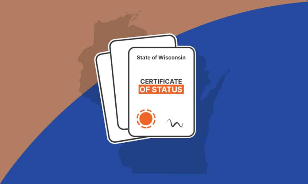 How To Get A Certificate Of Status In Wisconsin Step By Step Business