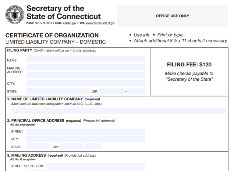 How to Start an LLC in Connecticut in 7 Steps