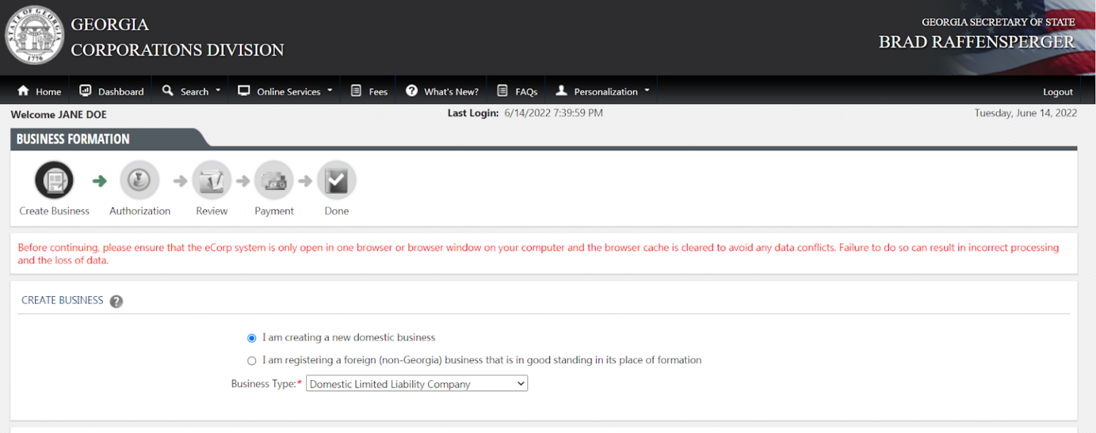 How to Start an LLC in Georgia in 7 Steps