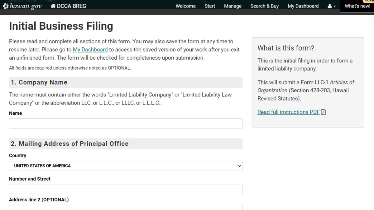 How to Start an LLC in Hawaii in 7 Steps