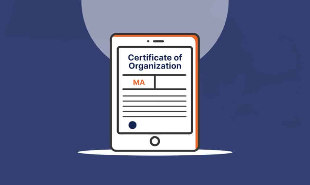 How To File A Certificate Of Organization In Massachusetts Step By 