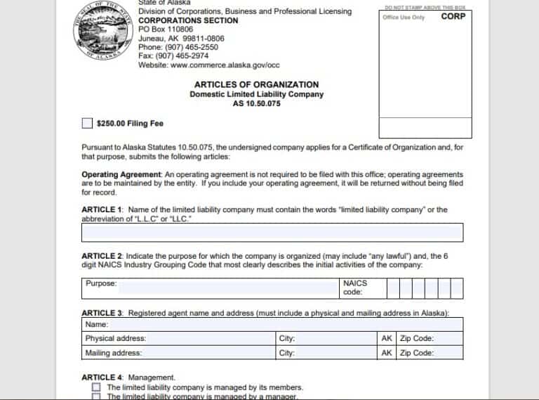 How to Start an LLC in Alaska in 2022 - Step By Step Business